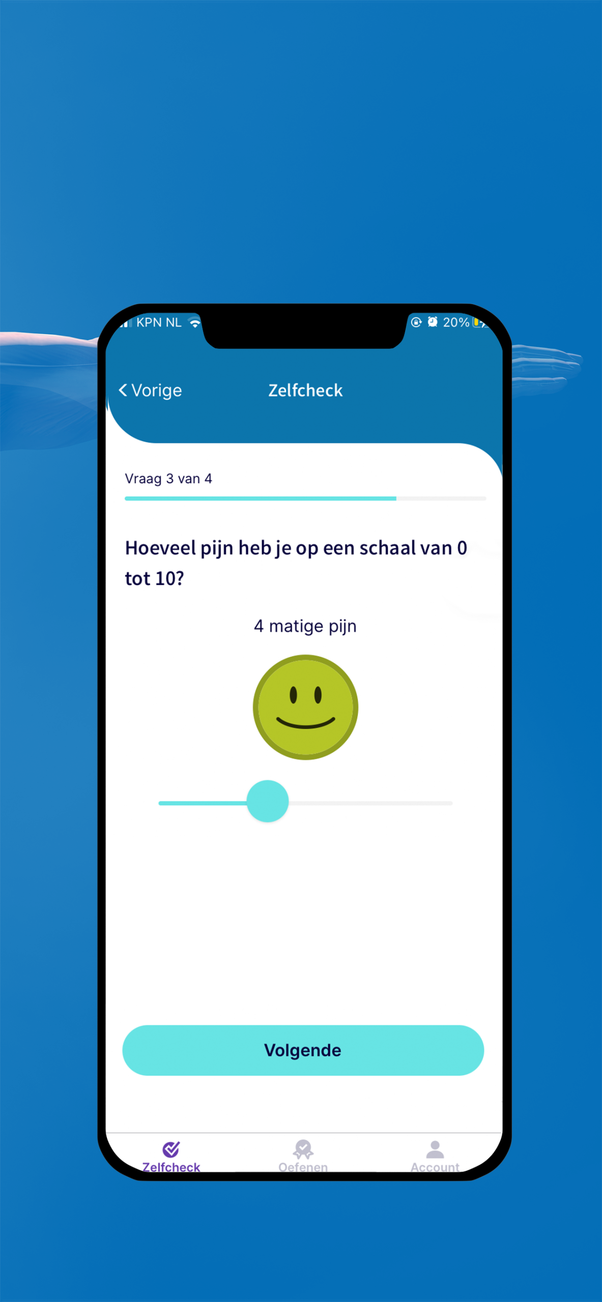 voorvertoning-1vragenlijst – Fysio zelfcheck